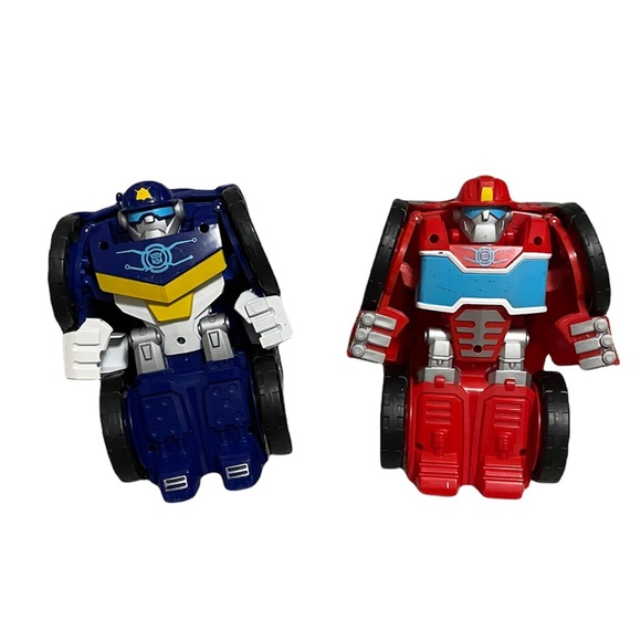 Transformer | Toys | Transformer Robobots Chase And Heatwave | Poshmark